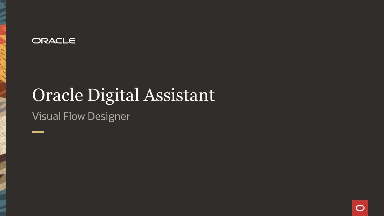 ODA Quick Start : Visual Flow Designer - YouTube