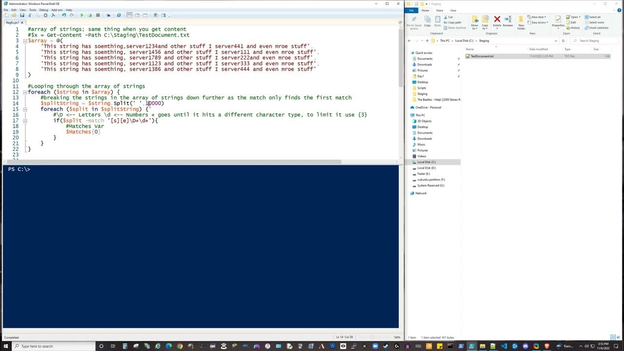 Regex In Powershell Youtube