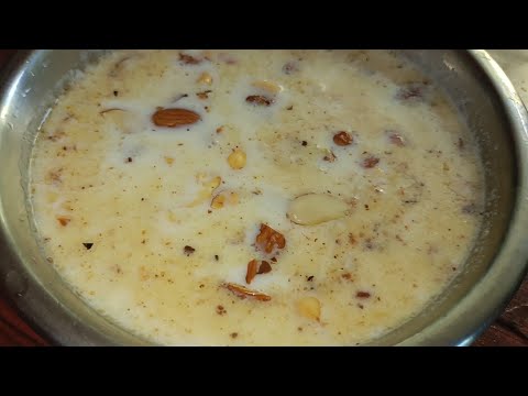 samavat rice kheer recipe/ samo rice kheer recipe - YouTube