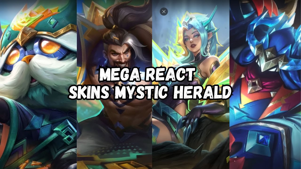 REACT SKINS MYSTIC HERALD - WILD RIFT - YouTube