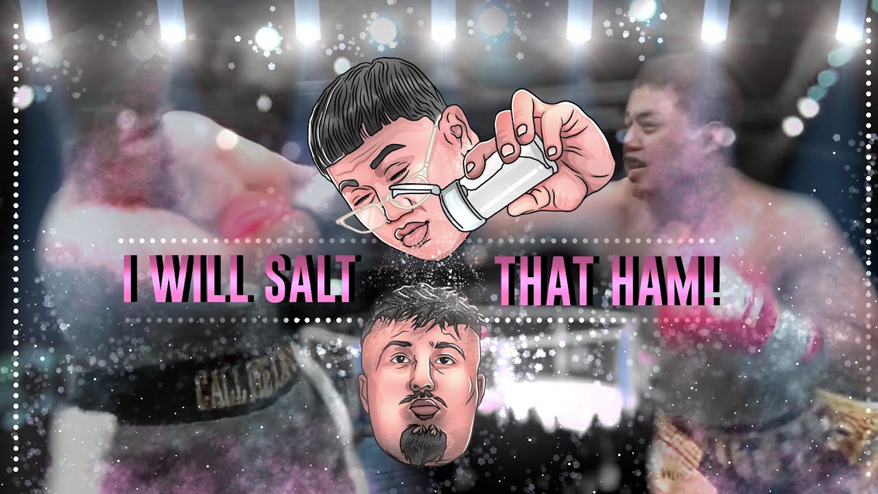 When Trash Talk Goes Wrong In Boxing: Salt Papi vs Halal Ham - YouTube