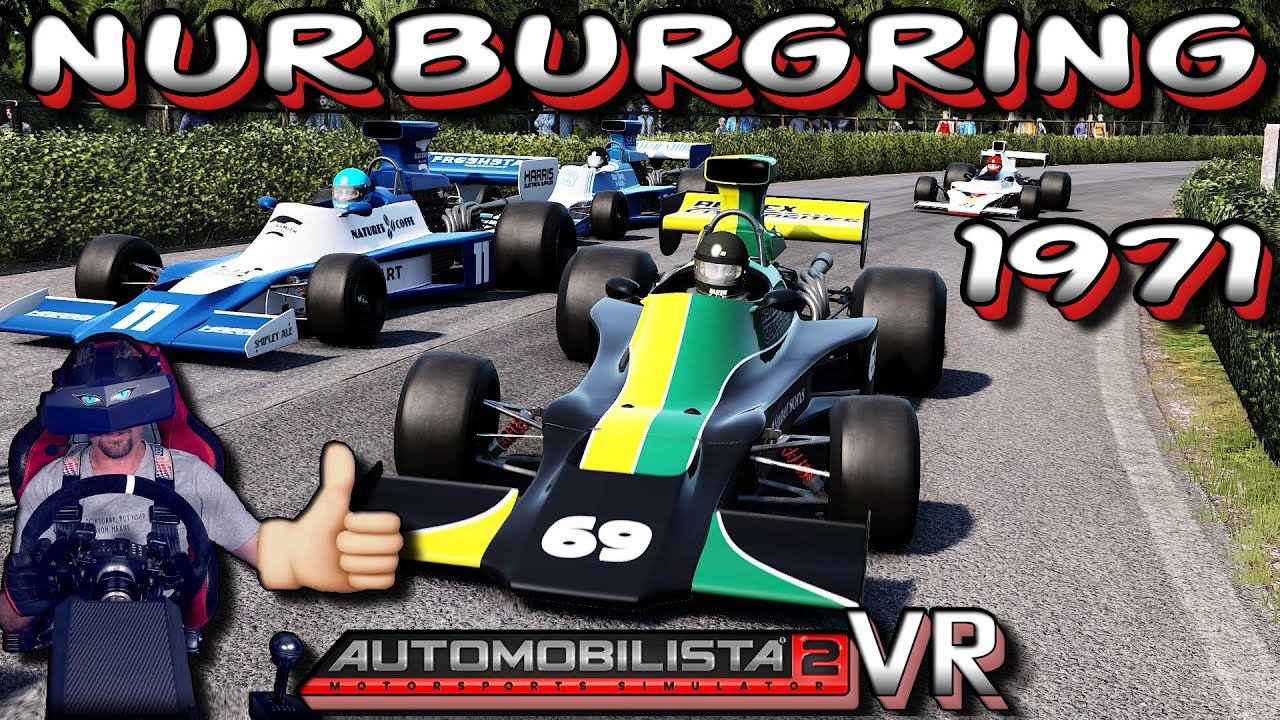 Formula Retro V12 @ Historic Nurburgring - AMS 2 - VR Gameplay - YouTube