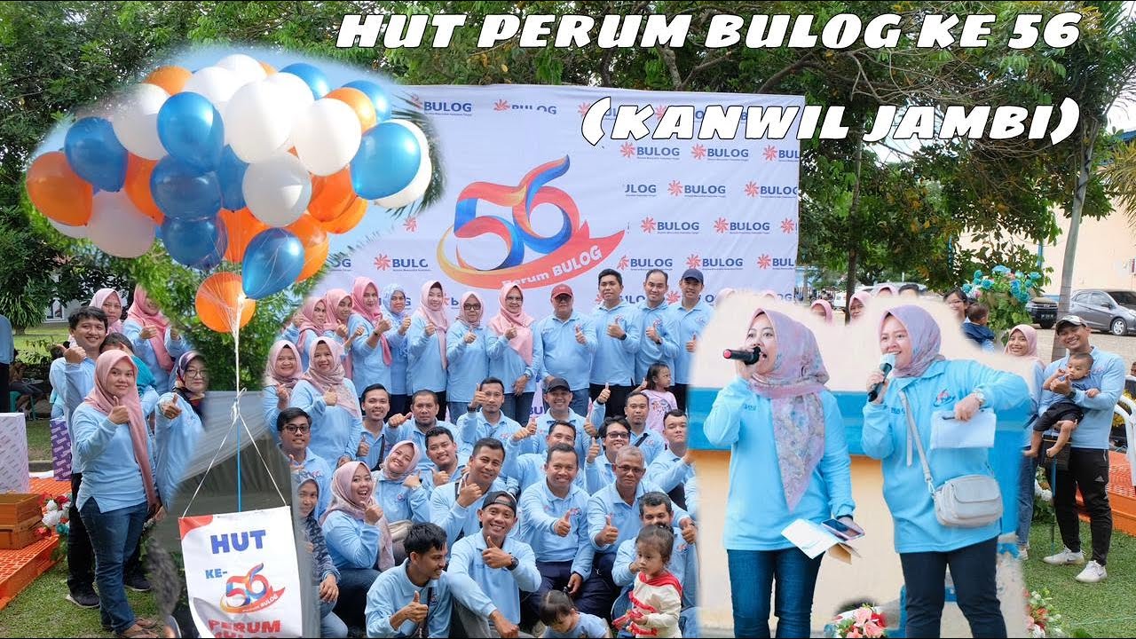 Keseruan Perayaan HUT 56 Perum BULOG (Kanwil Jambi) - YouTube