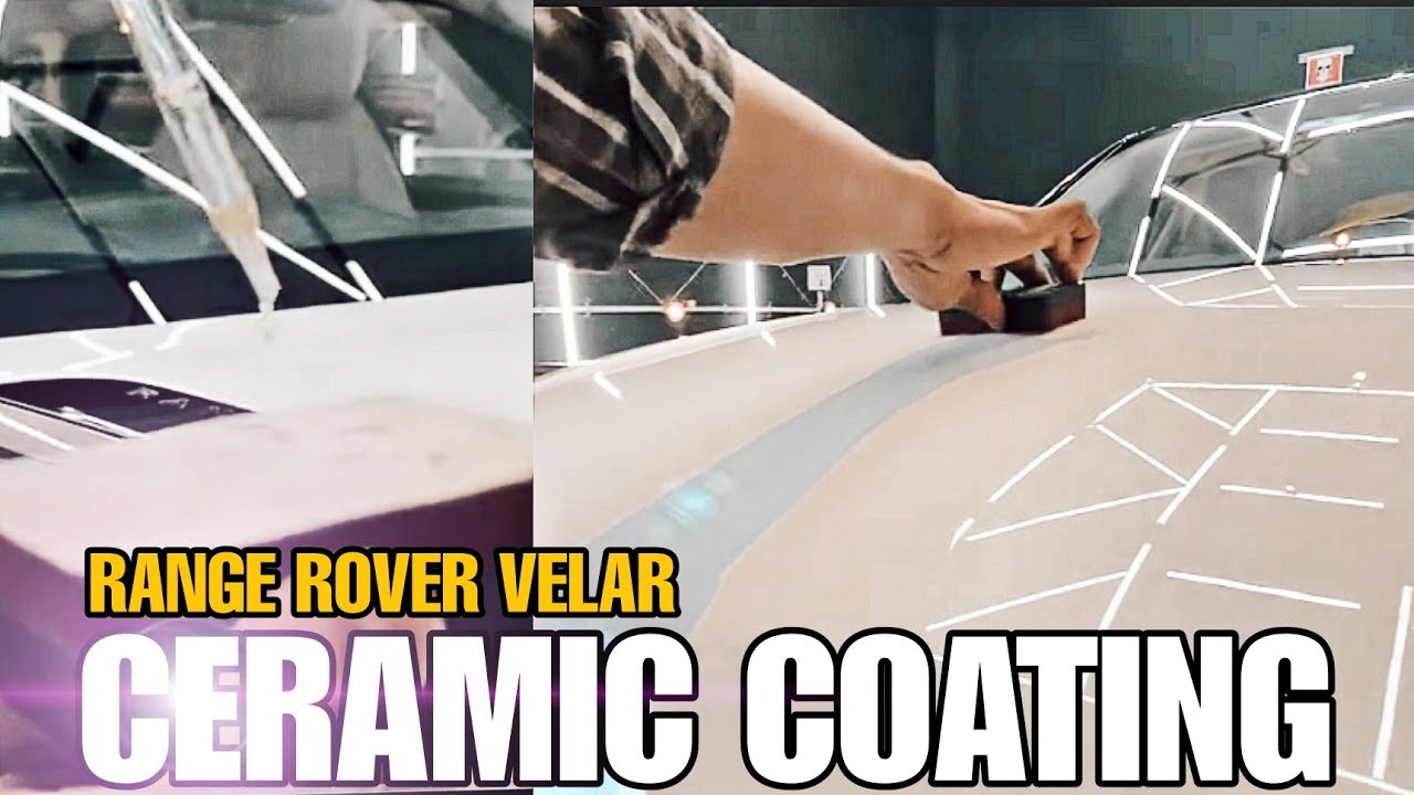 RANGE ROVER VELAR CERAMIC COATING - MEGUAIRS M788. - YouTube