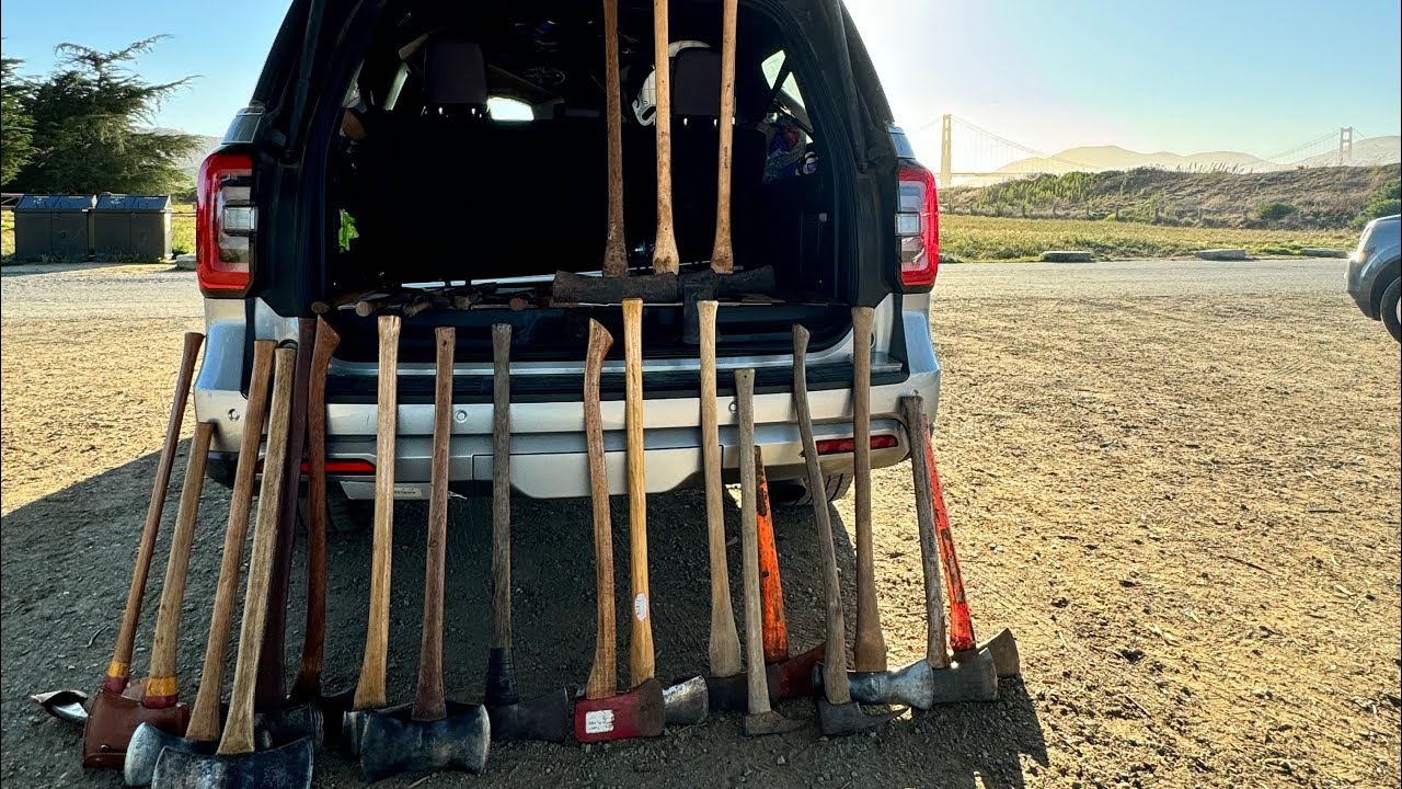 Show and Tell Time! Axe Collecting Along the West Coast! - YouTube