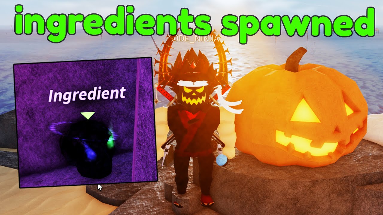 HOW TO GET INGREDIENTS in FISCH FischFright 2024 HALLOWEEN! - YouTube