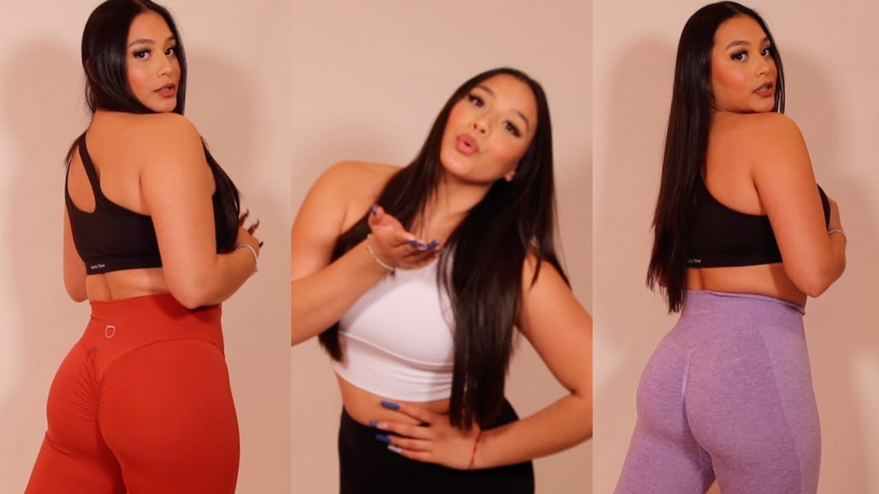 GYM OUTFITS TRY ON HAUL | LORRAINE GARCIA - YouTube
