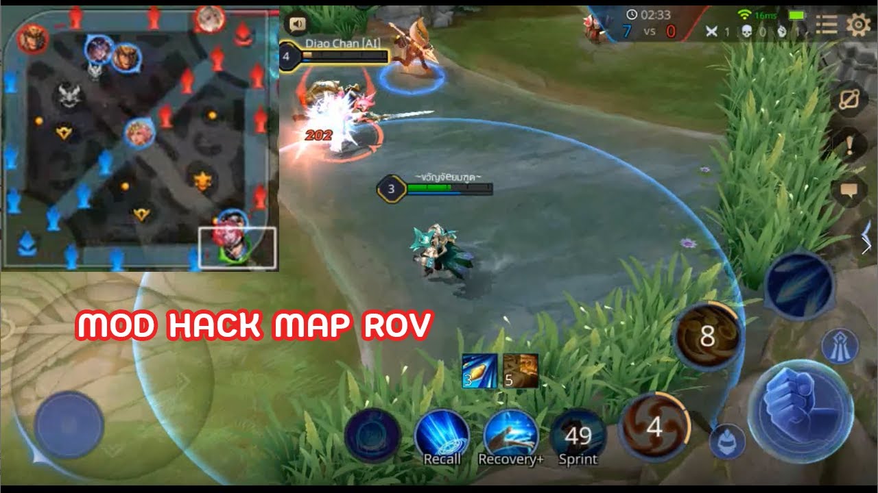 มาดูกันว่า ROV MOD HACK MAP ยังใช้ได้ไหม เวอร์ชั่นปัจจุบัน 1.35.1.4 กับ ...