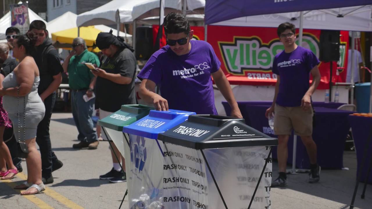 Zero Waste Station - ClearStream Recycling - YouTube