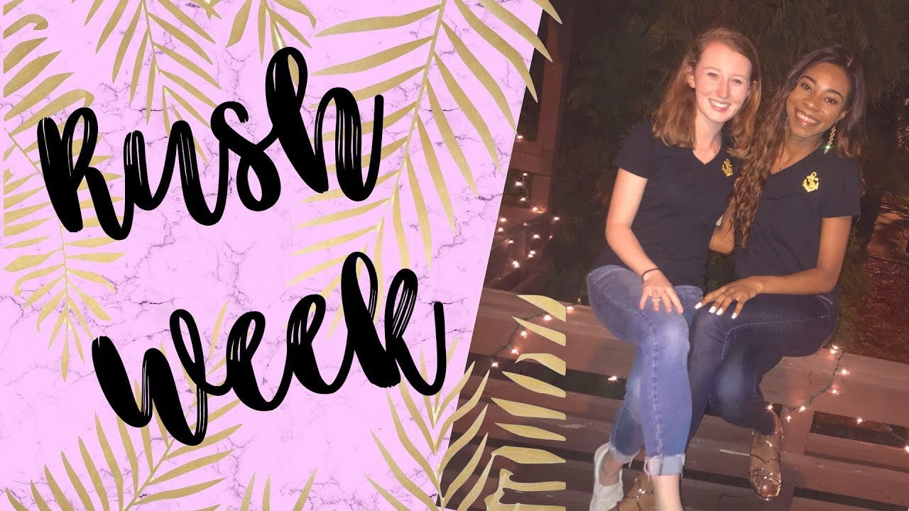 Sorority Rush @ NC State - What To Expect - YouTube