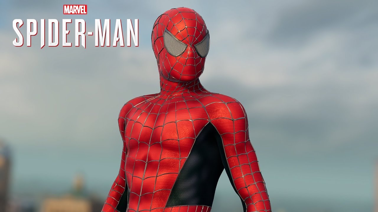 Spider-Man PC - Spider-Man 2002 Prototype Suit MOD Free Roam Gameplay ...