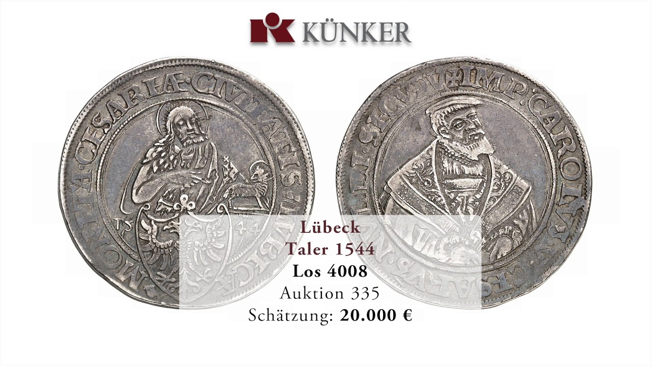 Künker Auction 335 - Coins and Medals - YouTube