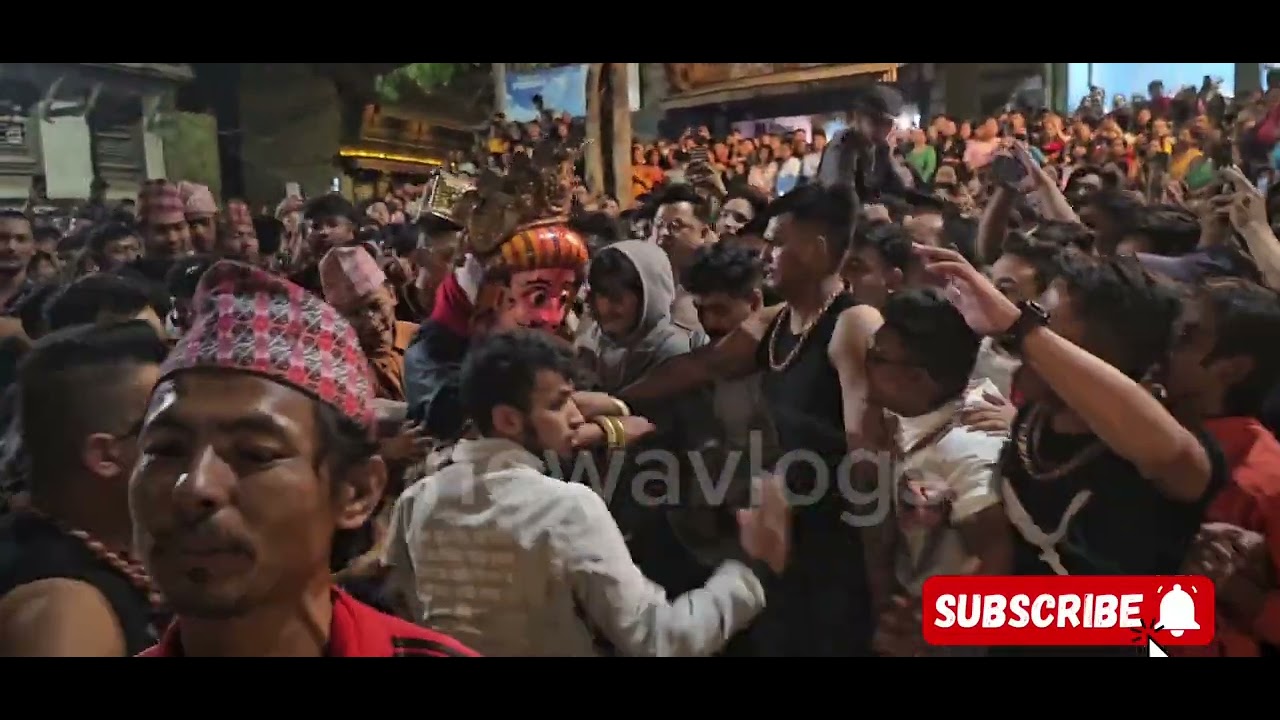 Jatra Kam Jhagada Jada || NawaDurga Jatra Banepa 2081 ...