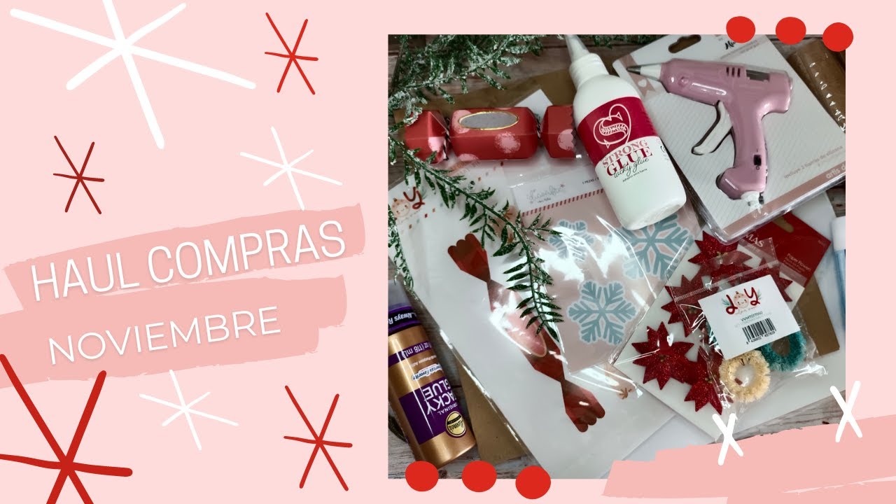 🎄HAUL SCRAP NOVIEMBRE 2ª PARTE🎄 - YouTube