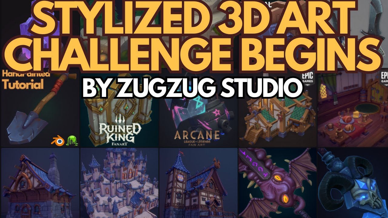 3D Art Challenge Announce by ZugZug Studio - YouTube