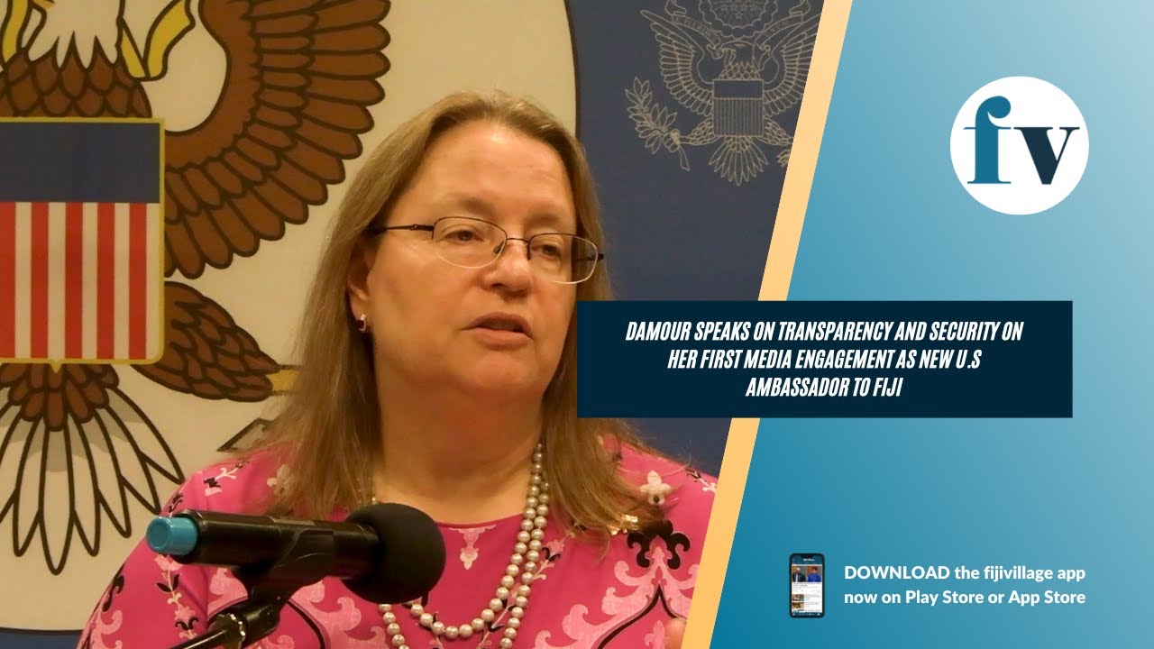 Damour speaks on transparency and security on her first media ...