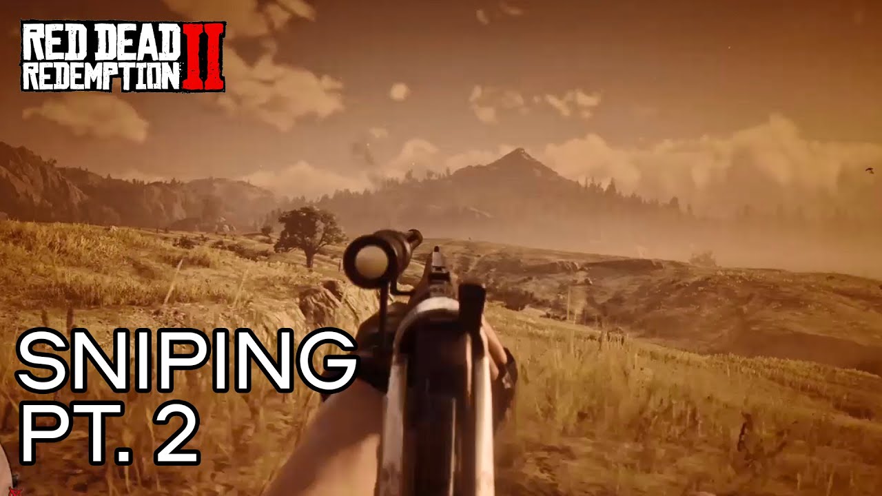 Sniping Compilation. Part 2. Red Dead Redemption 2 Online PVP (RDR2 ...