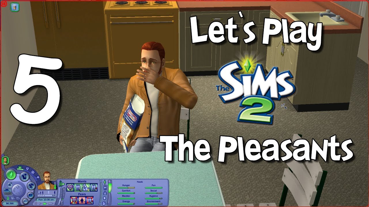 Let's Play The Sims 2 - The Pleasant Family #5 - Daniel's End & Lilith ...