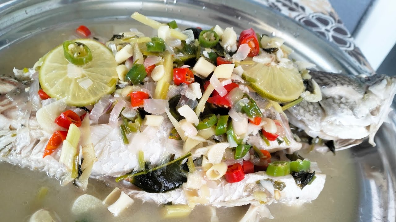 Steam Ikan Siakap #healthyfood - YouTube