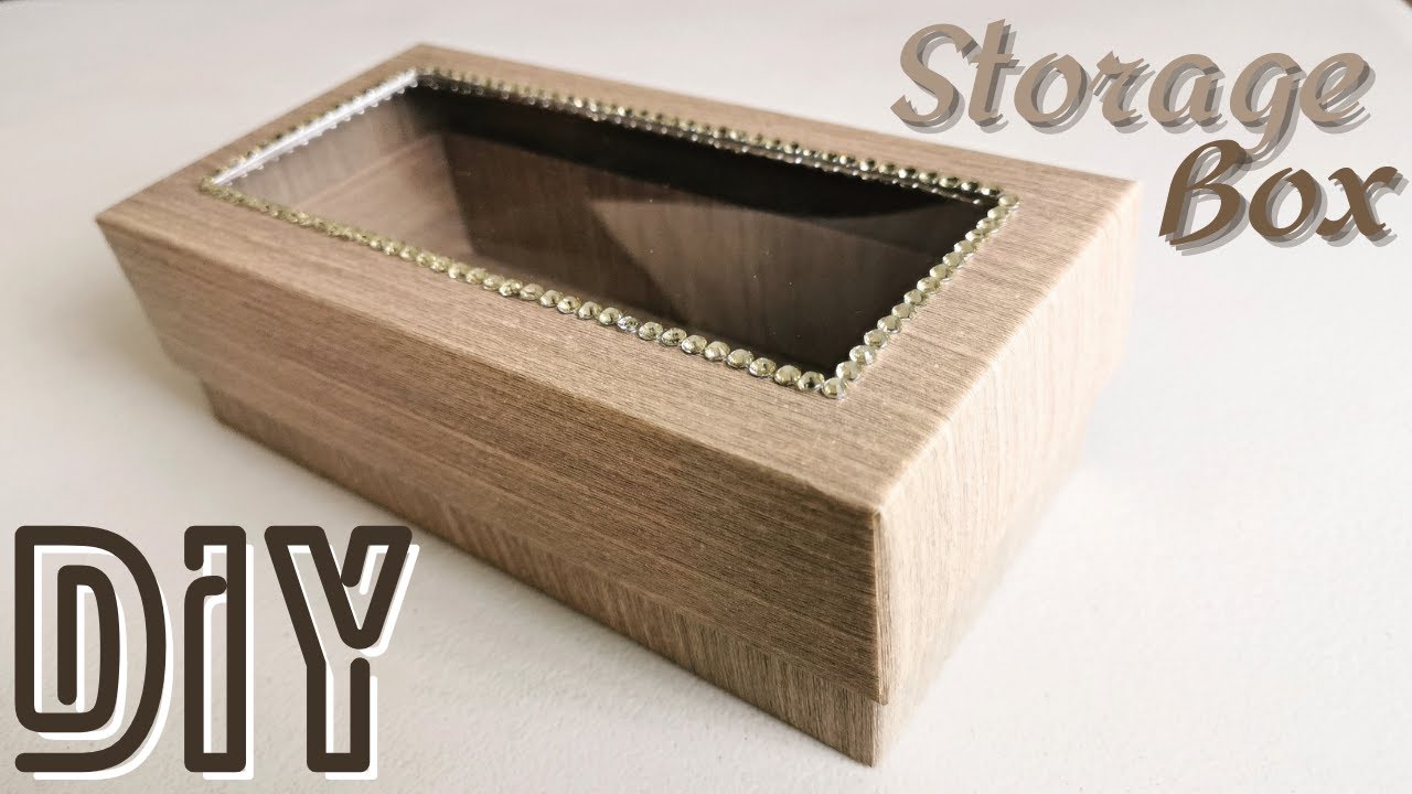 How to Make a Mini Storage Box #recycling_ideas #diy #craft #handmade # ...
