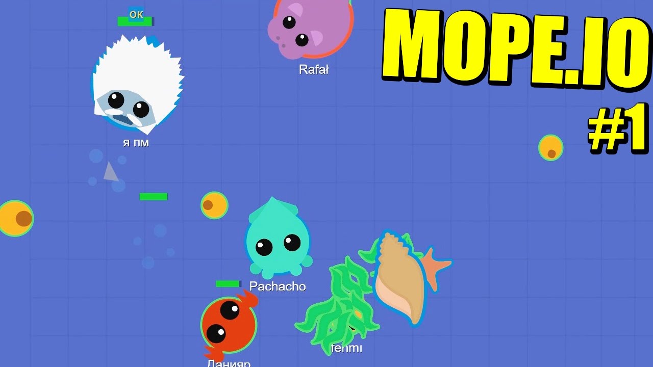 MOPE.IO - RODEADO DE DEPREDADORES (Gratuito) - YouTube
