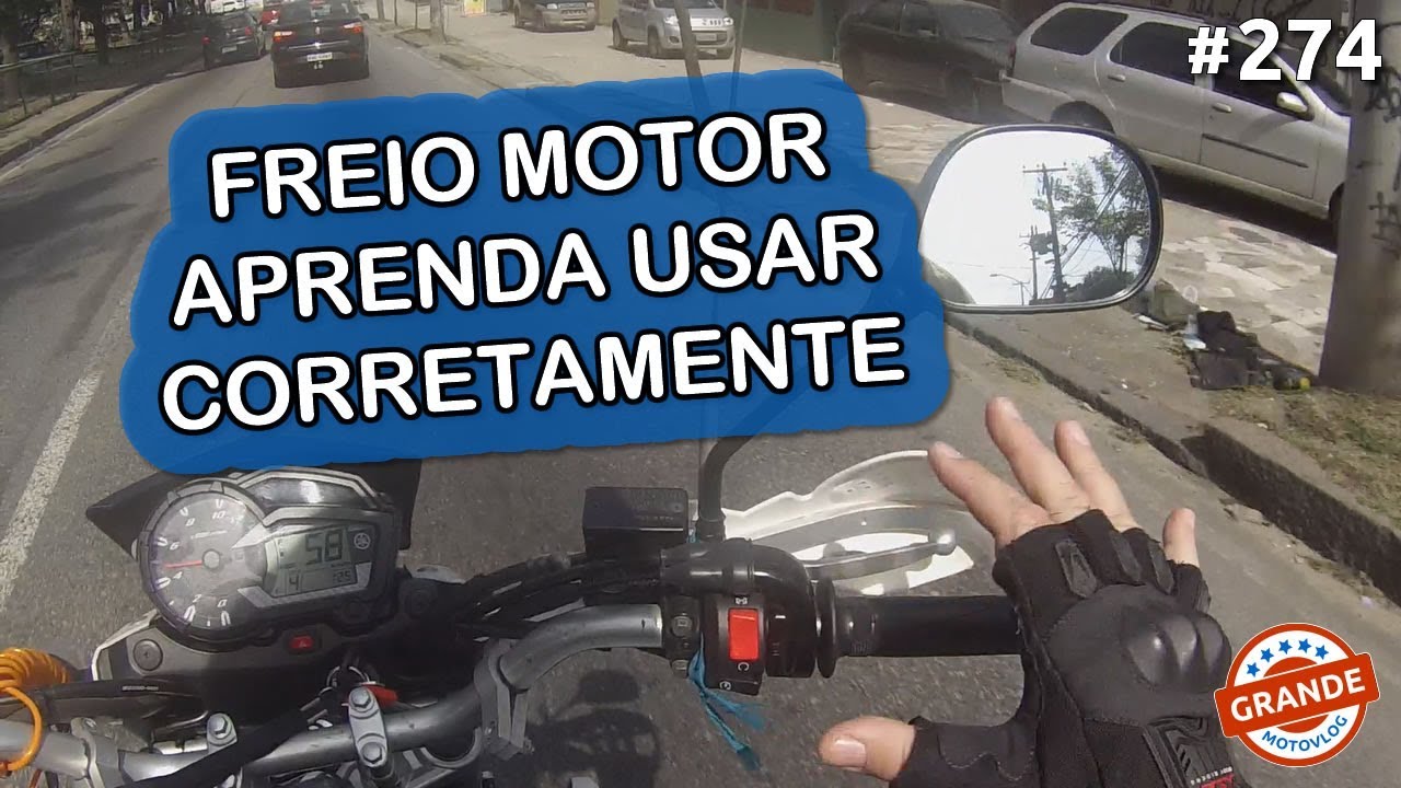 COMO USAR O FREIO MOTOR DE FORMA CORRETA SEM RISCOS PARA O MOTOR DA ...