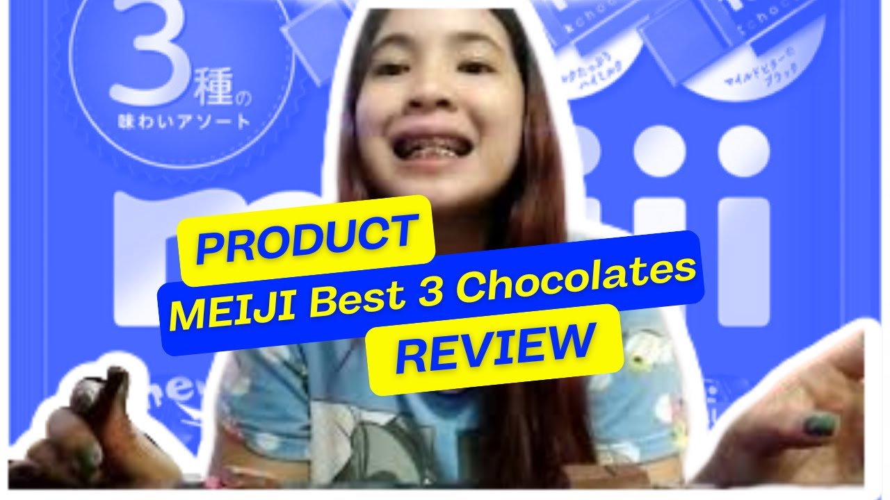 MEIJI BEST 3 Chocolates | Food Review | 0040 - YouTube