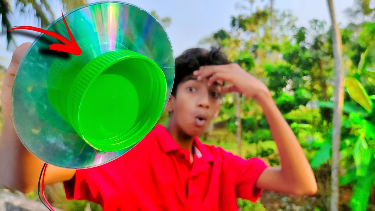 How to make CD Gyroscope DIY - YouTube