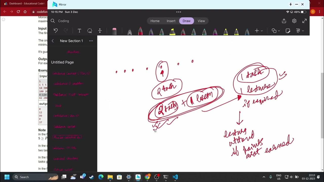 Educational Codeforces Round 159 (Rated for Div. 2) (A-B-C-E) - YouTube