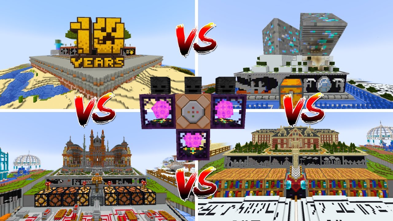 I Summon the Cracker's Wither Storm in the 10 Years of Minecraft Map ...