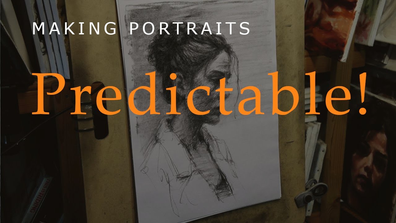 Predictable Drawing Portraits - YouTube