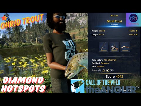This Ohrid put up a fight! Ohrid Trout Diamond Hotspot: Call of The ...