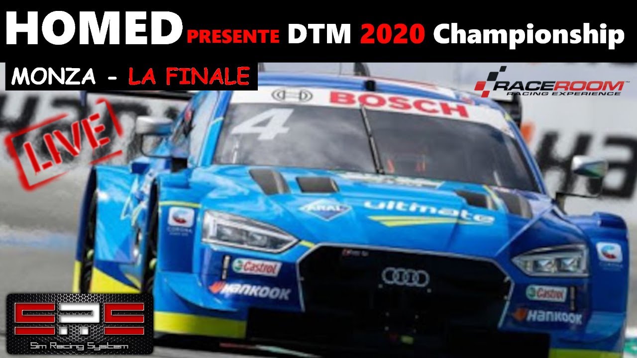⏪REDIFFUSION DTM 2020 Championship - SIMRACINGSYSTEM - YouTube