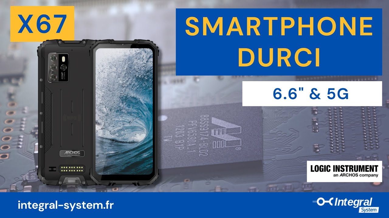 X67 5G un smartphone durci par Integral System - YouTube