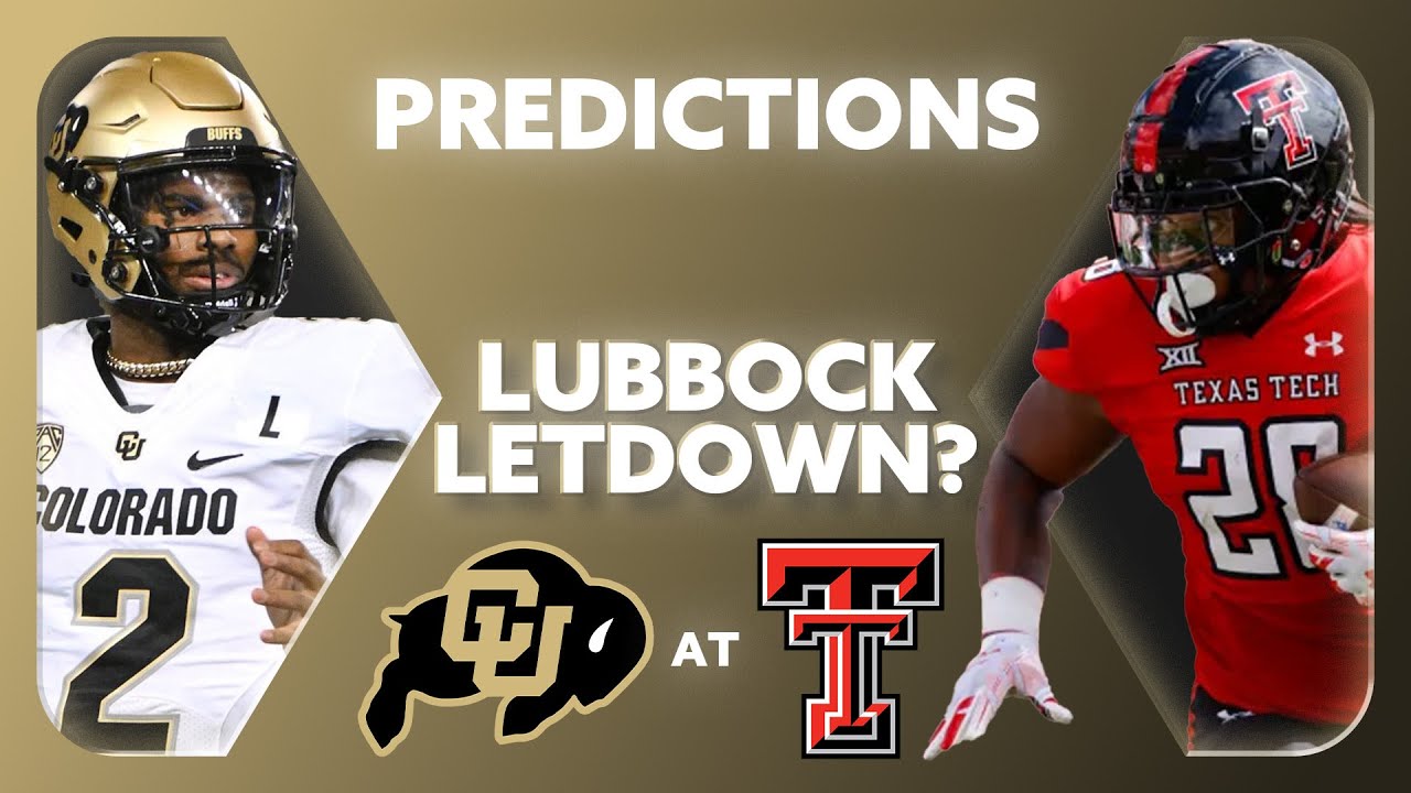 2024 Colorado vs Texas Tech College Football Prediction - YouTube
