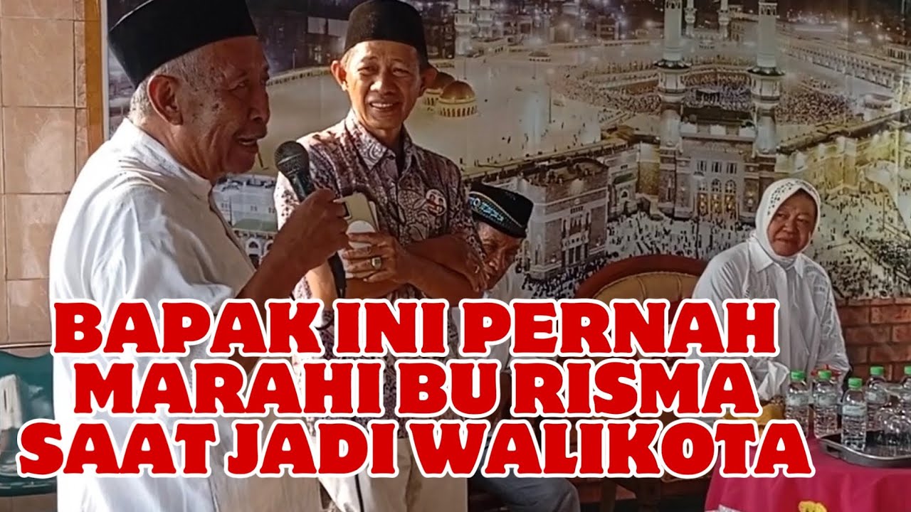 Bapak ini Ngaku Pernah Marahi Bu Risma - YouTube
