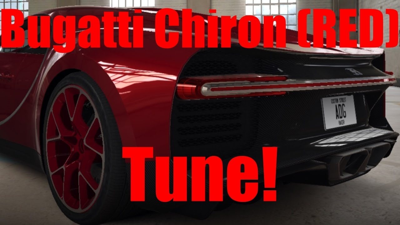 CSR2 Bugatti Chiron (RED) Edition Tune - YouTube