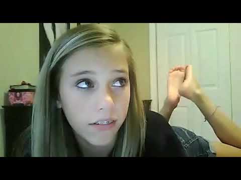 CUTE TEEN GIRL WITH BRACES TALKING