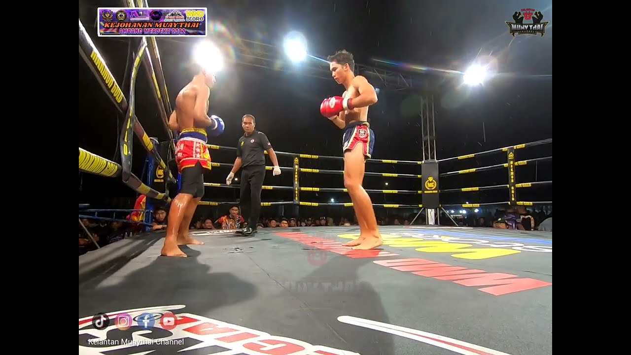 (HD) Elbow dari Elias Ghazali Rentap Muaythai vs Salah Marshah Holding ...