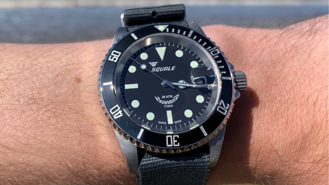 Taking The Squale 1545 Maxi Dial Ceramic Bezel To The Beach | One Of My ...