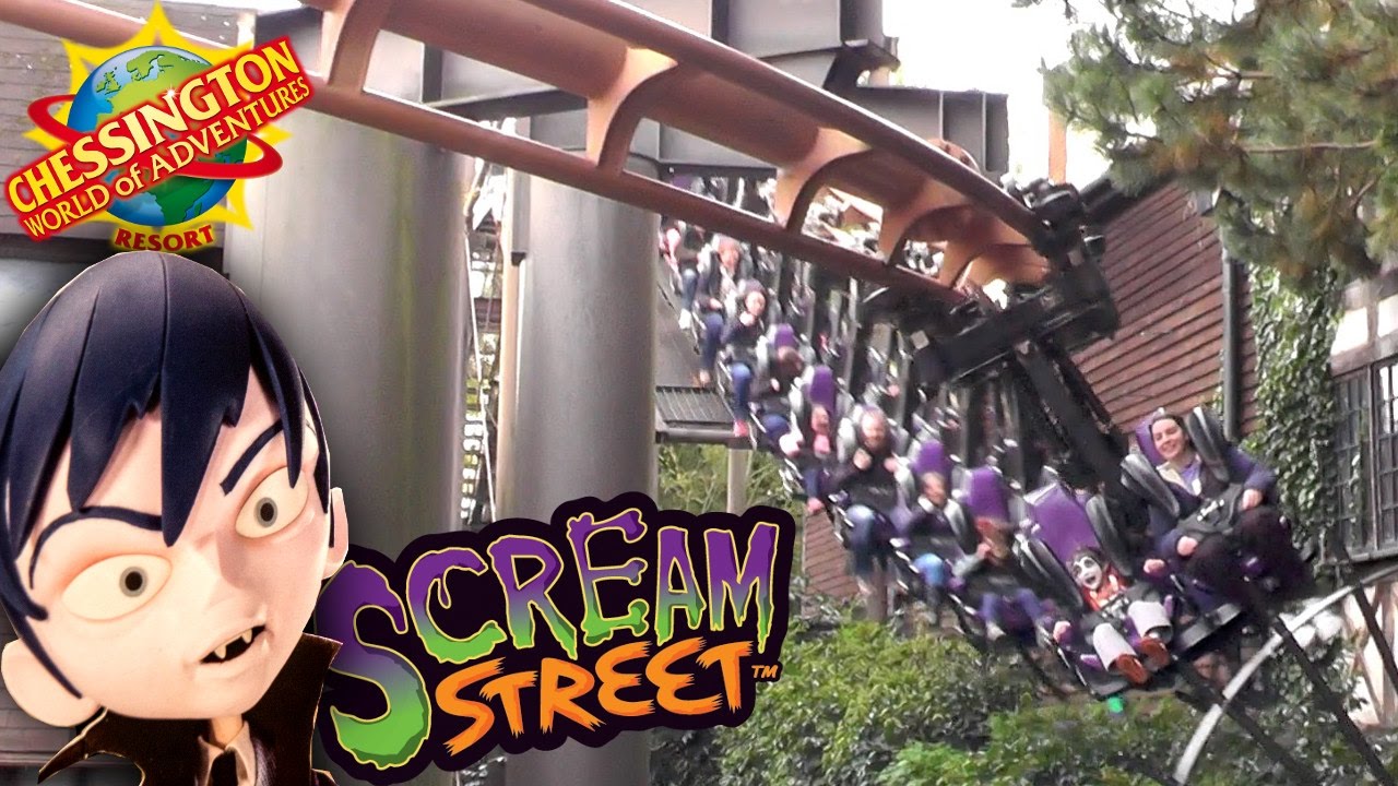 Halloween Rollercoaster Adventure - Scream Street at Chessington - YouTube