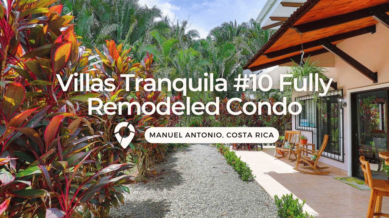 Villas Tranquila #10 Fully Remodeled Condo - YouTube