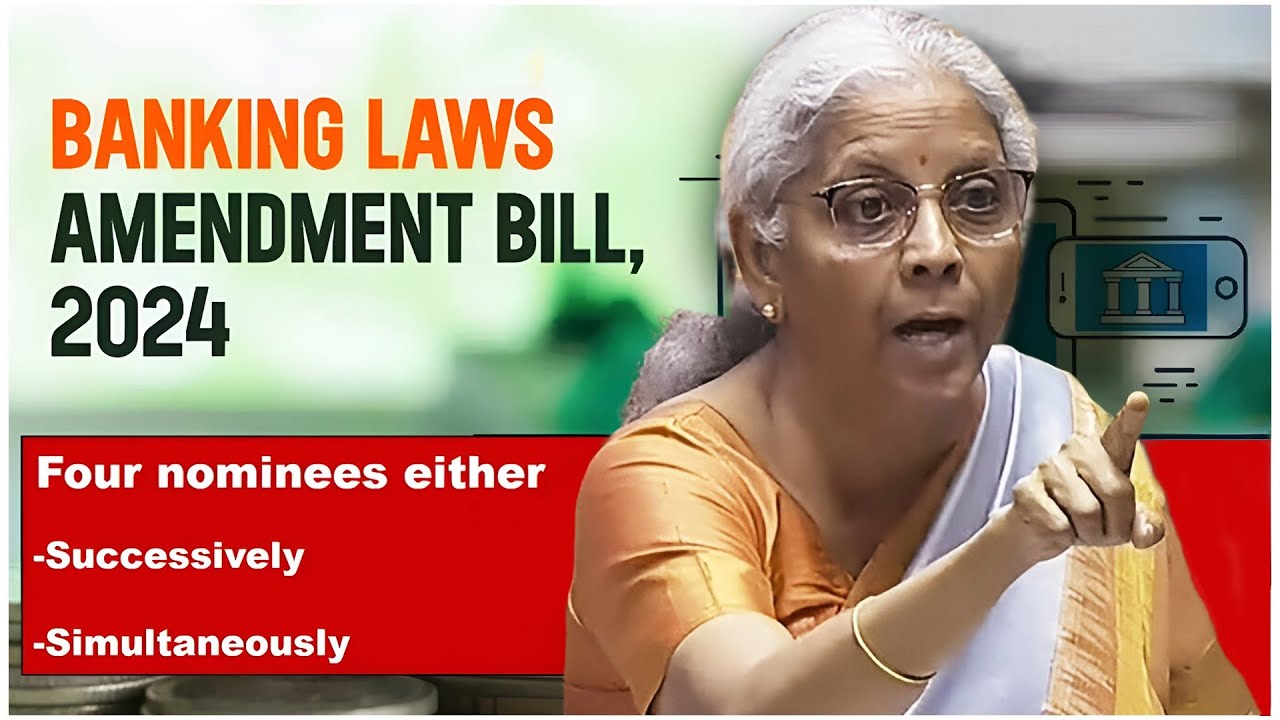 Lok Sabha passes Banking Laws Amendment Bill - YouTube
