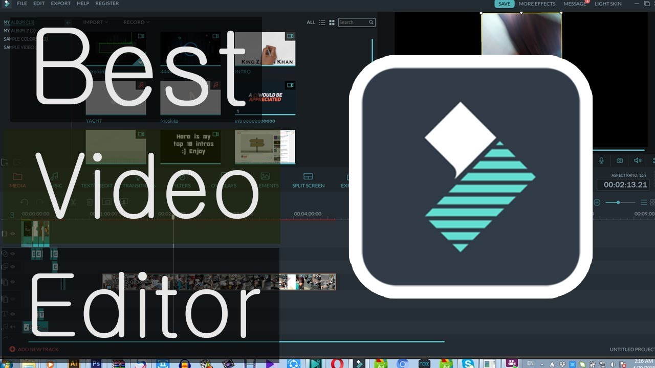 how to create video with wondershare filmora - YouTube