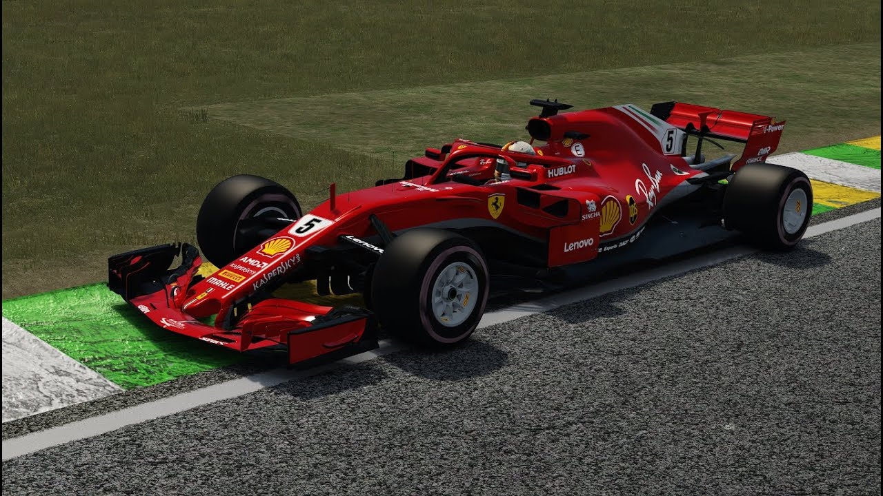 F1 2018 Interlagos | Sebastian Vettel Onboard | Assetto Corsa - YouTube