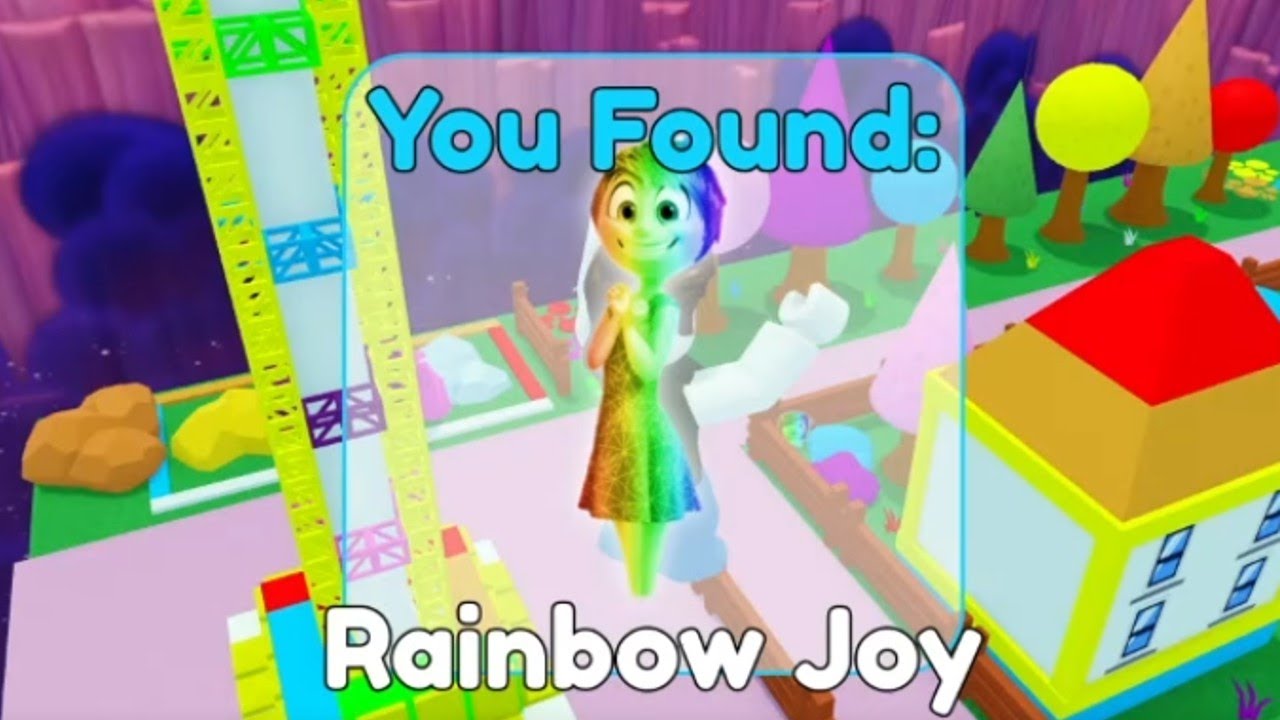 Find the Inside Out 2 - Where to Find Rainbow Joy (Roblox) - YouTube