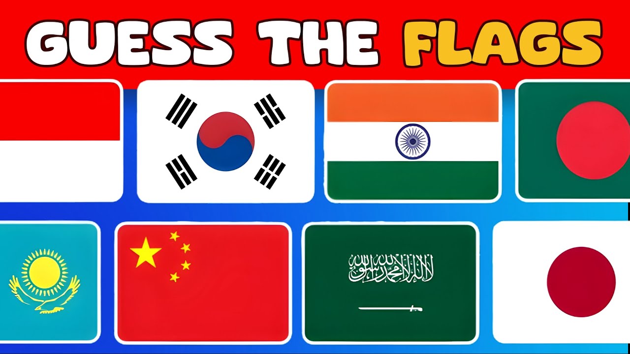 Guess ALL The Flags In The World - GEOGRAPHY QUIZ - Riddle hub - YouTube