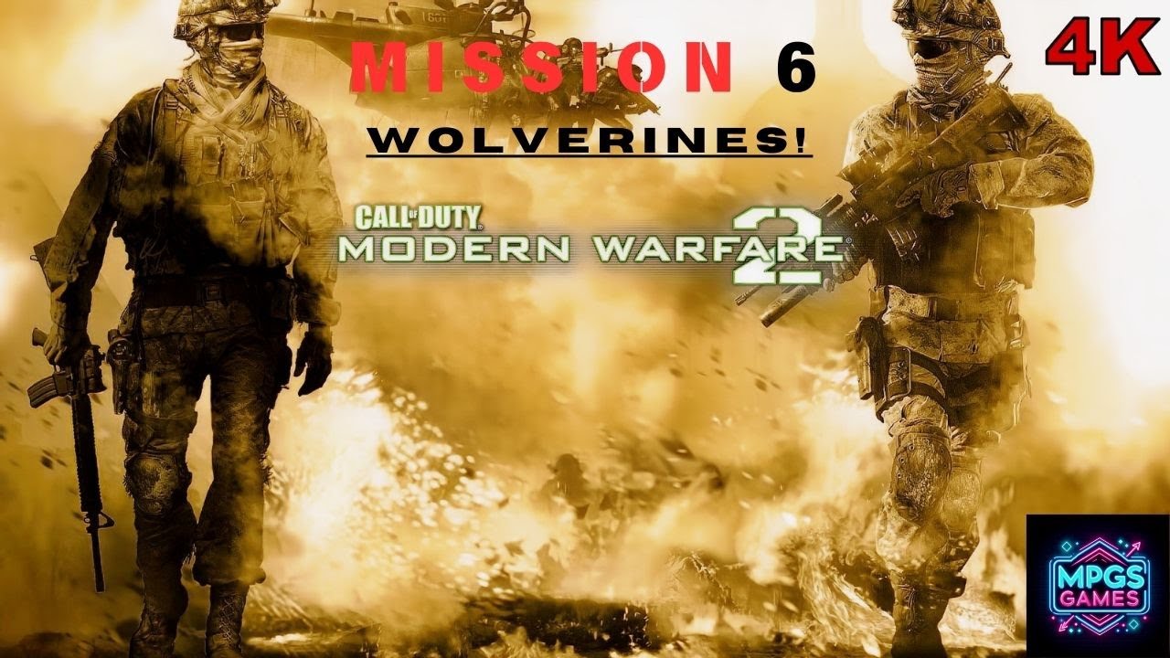 Call of Duty: Modern Warfare 2 - MISSION 6 WOLVERINES! #cod #callofduty ...