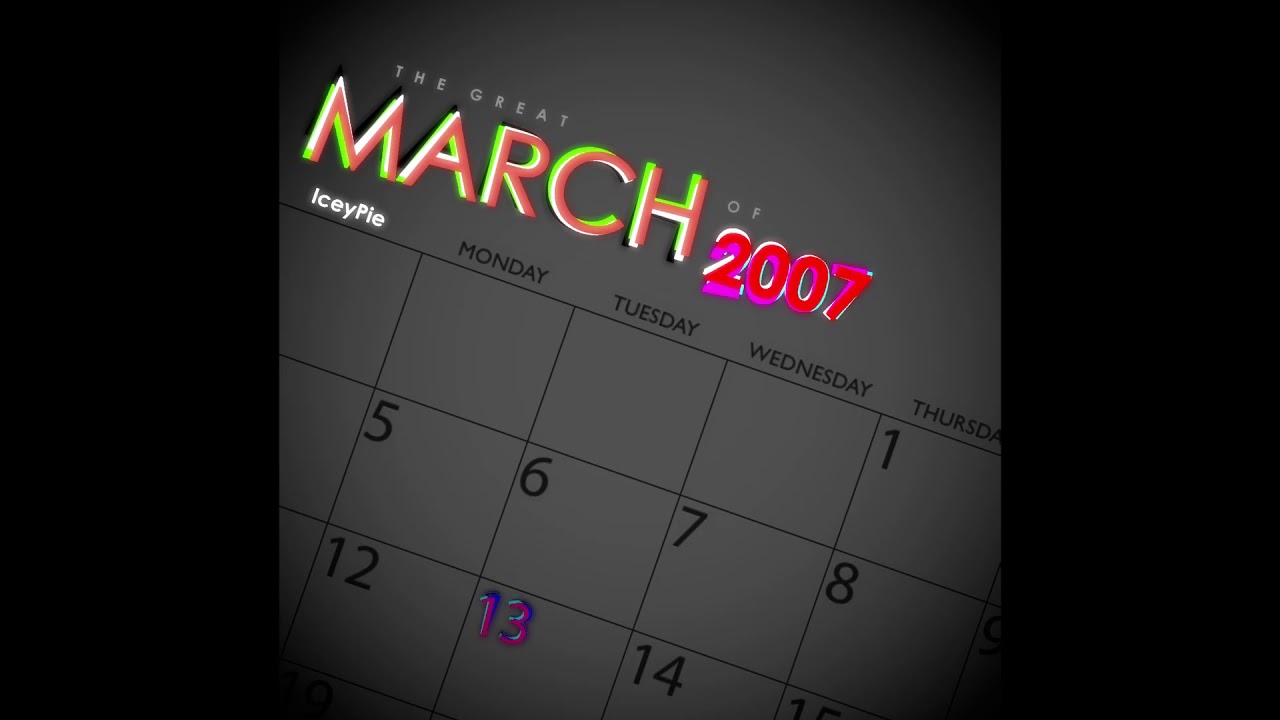 IceyPie - The Great March of 2007 (Official Audio) - YouTube