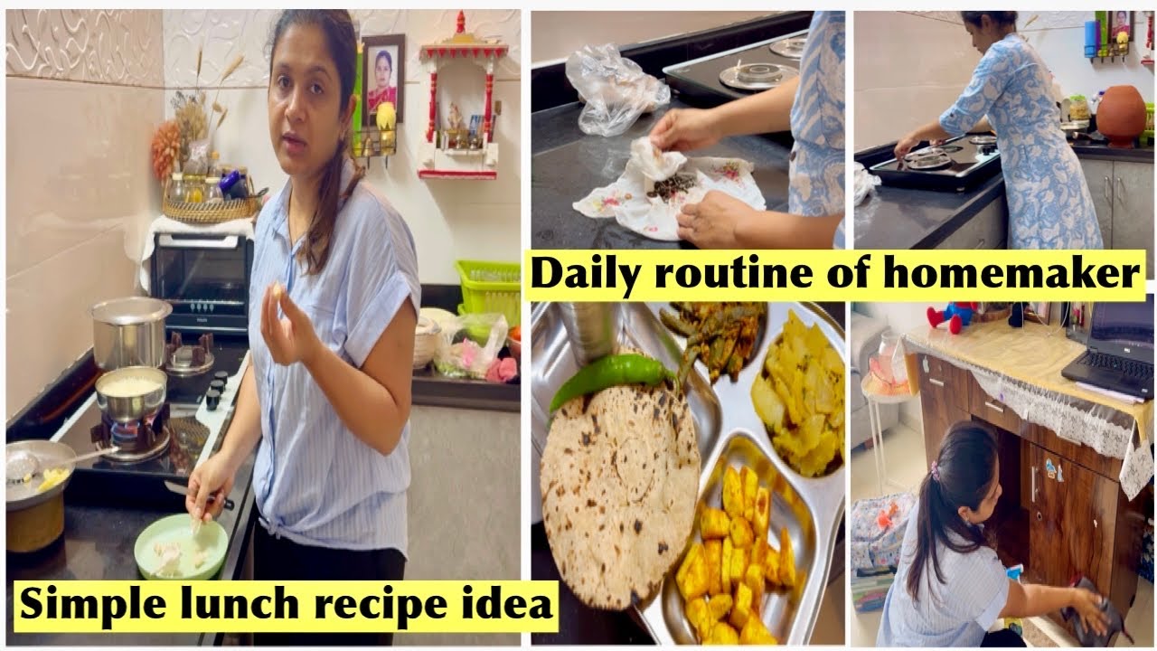 Simple lunch recipe ideas for weightloss😊॥ my daily routine as a ...